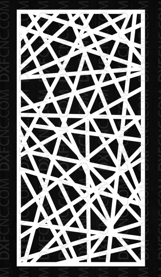 Geometric line Pattern Design Free dxf for laser cutting and plasma