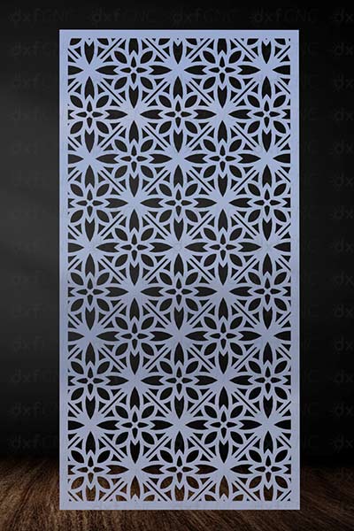 Decorative Screen Panel Metal Ready to Cut - Dxf files For Free