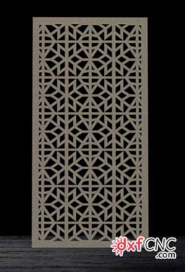 Download free vector design file for CNC and Laser cut Metal Panel