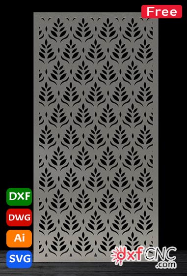 palm tree leaf design - Plasma cut Free DXF & SVG Files! - Dxf CNC