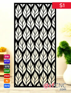 Free DWG & DXF Pattern Design for CNC Cutting - laser cut